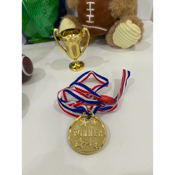 Custom Variety Pack | Accents | Filled Football Easter Basket Plush ...